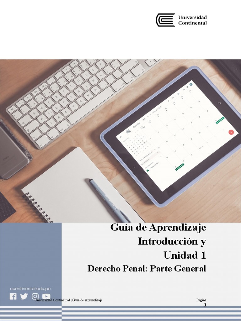 Guia Aprendizaje - Plantilla U1-B | PDF | Derecho penal | Aprendizaje