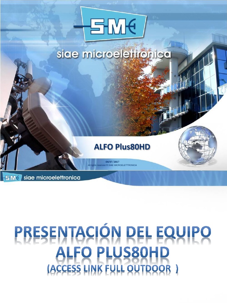 Alfo Plus80hd | PDF