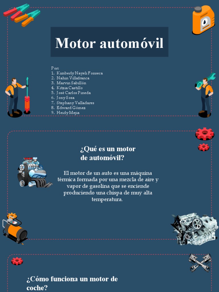 Presentación de Fisica | PDF | Pistón | Motores