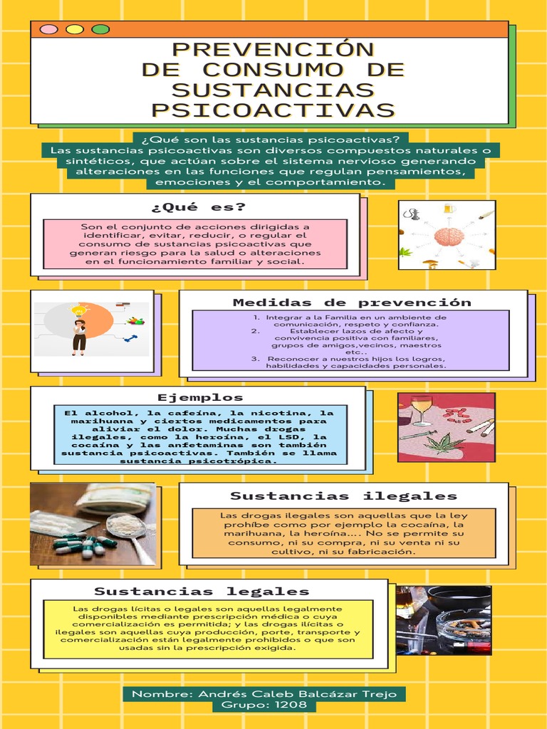 Prevención de Consumo Psicoactivo | Descargar gratis PDF | Drogas Psicoactivas | Drogas