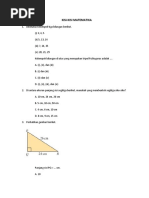 Soal Matematika Kls 7 Kesebangunan Dan Kekongruenan | PDF