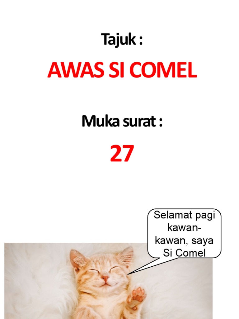 Awas Penyakit dari Si Comel | PDF