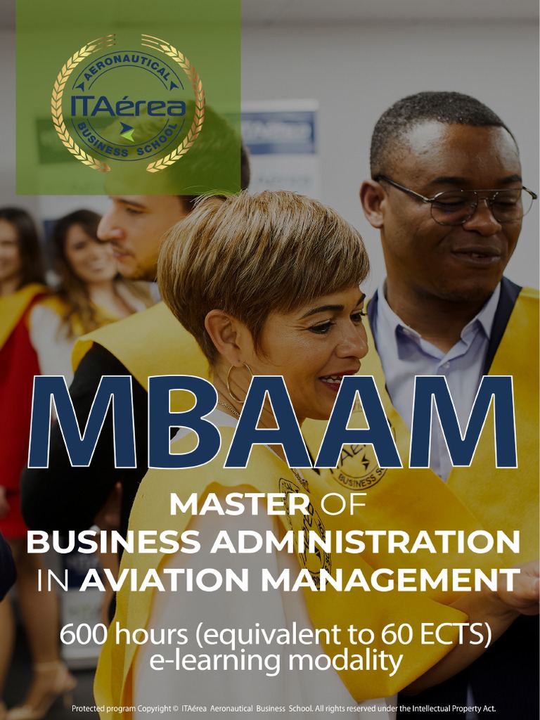 Master of Business Administration in Aviation Management Mbaam | PDF ...