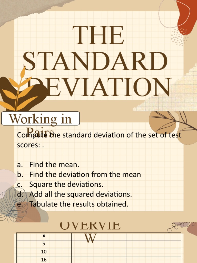 2 - Standard Deviation | PDF