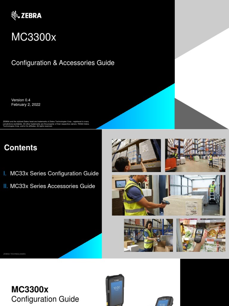 mc3300x Accessory Guide en Us | PDF