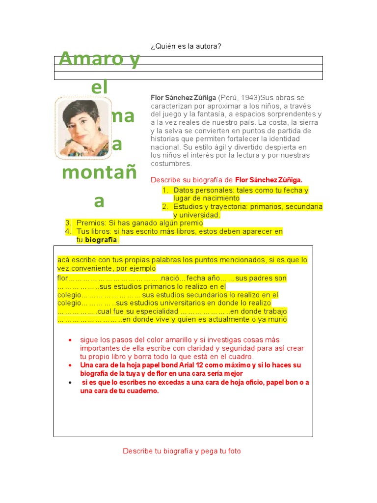 Plan Lector Ficha Pdf