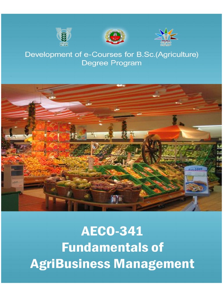Fundamentals of Agribusiness Management | PDF | Agriculture | Entrepreneurship