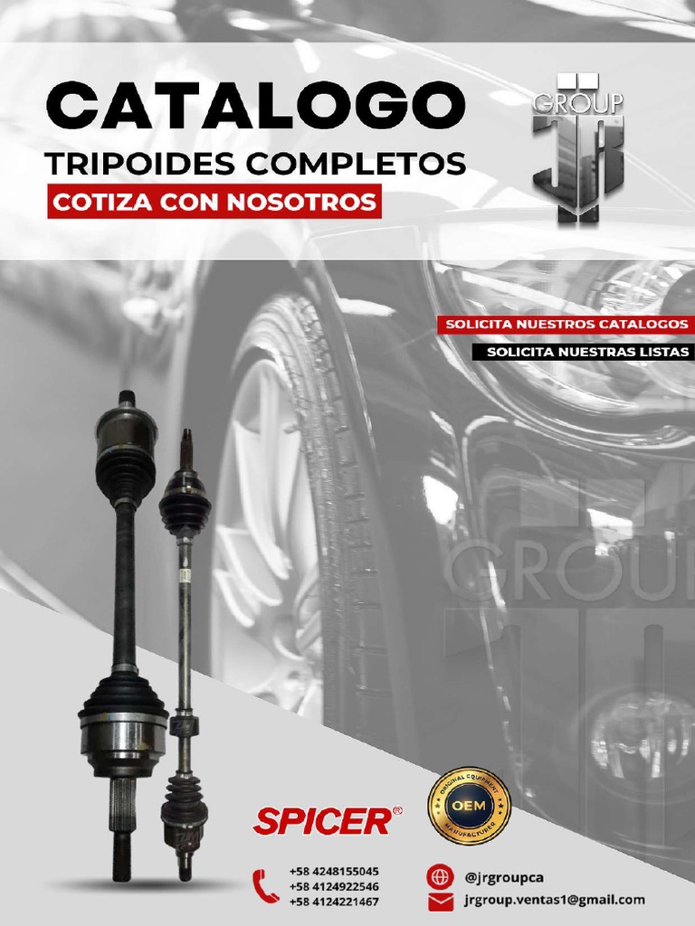Catalogo Tripoides Completos | PDF