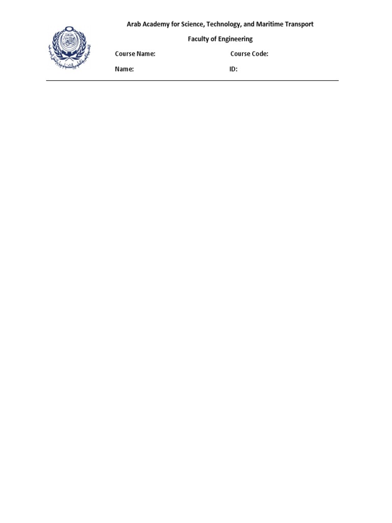 Assignment Template | PDF