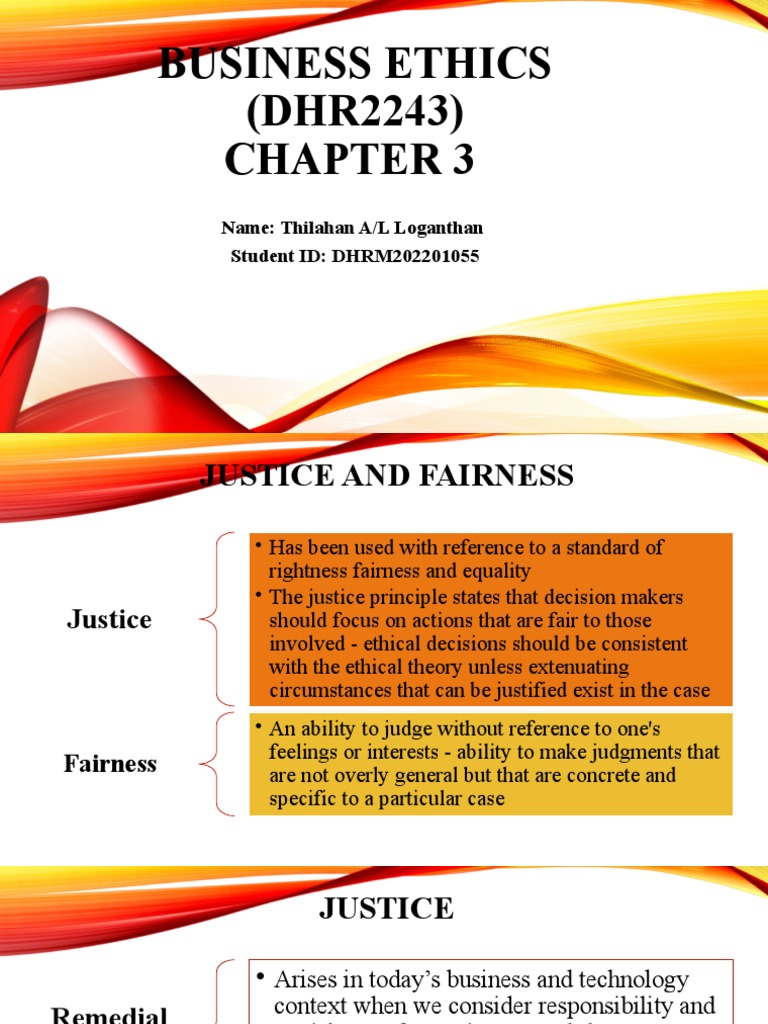 Business Ethics - Chapter 3 | PDF