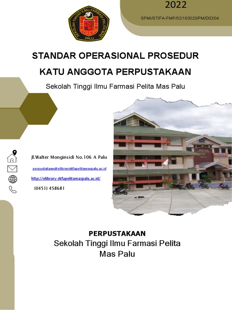 SOP Kartu Anggota Perpus | PDF