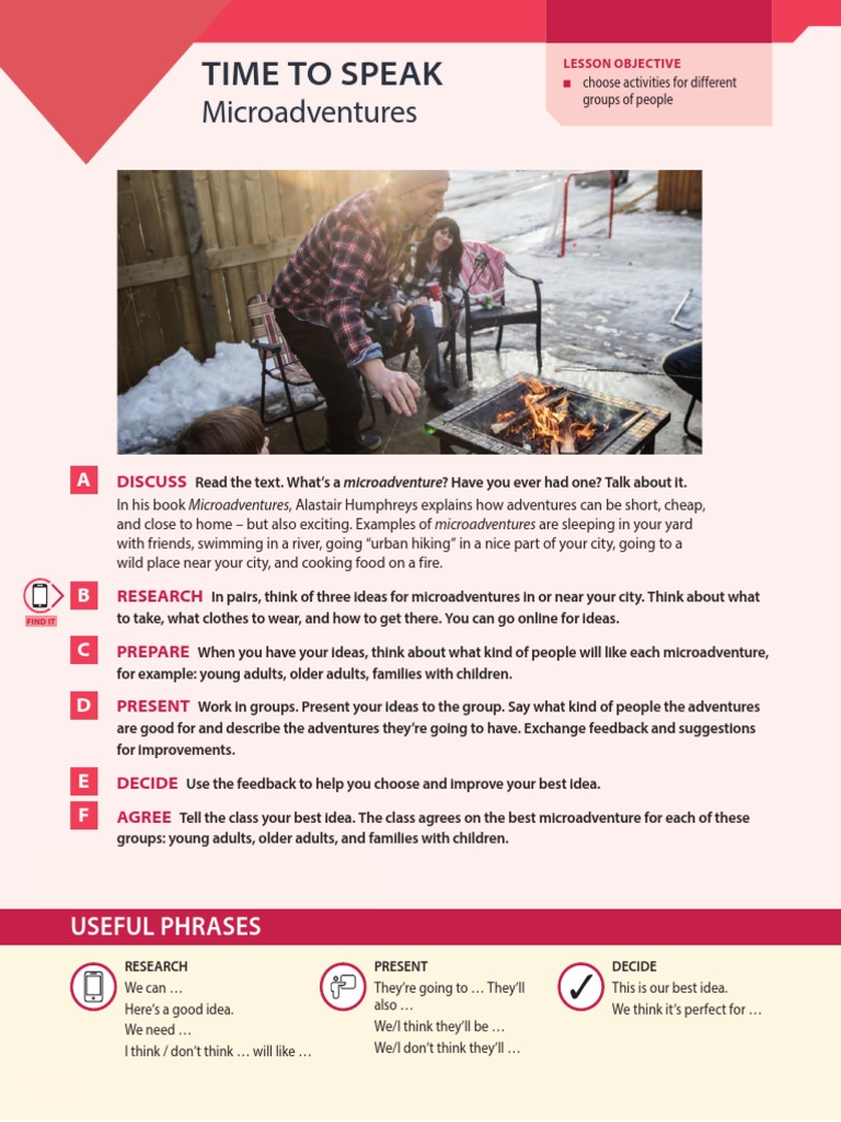 BUS 2.0 Level 3 Lesson Plan 4 Handout 4 | PDF