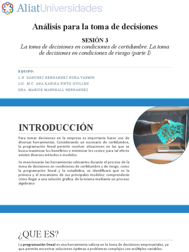Programacion Lineal | PDF | Programación lineal | Toma de decisiones