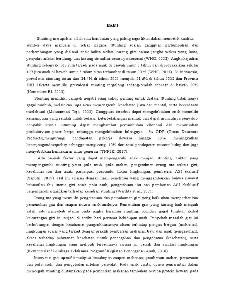 Proposal Bab I - Bab Ii | PDF