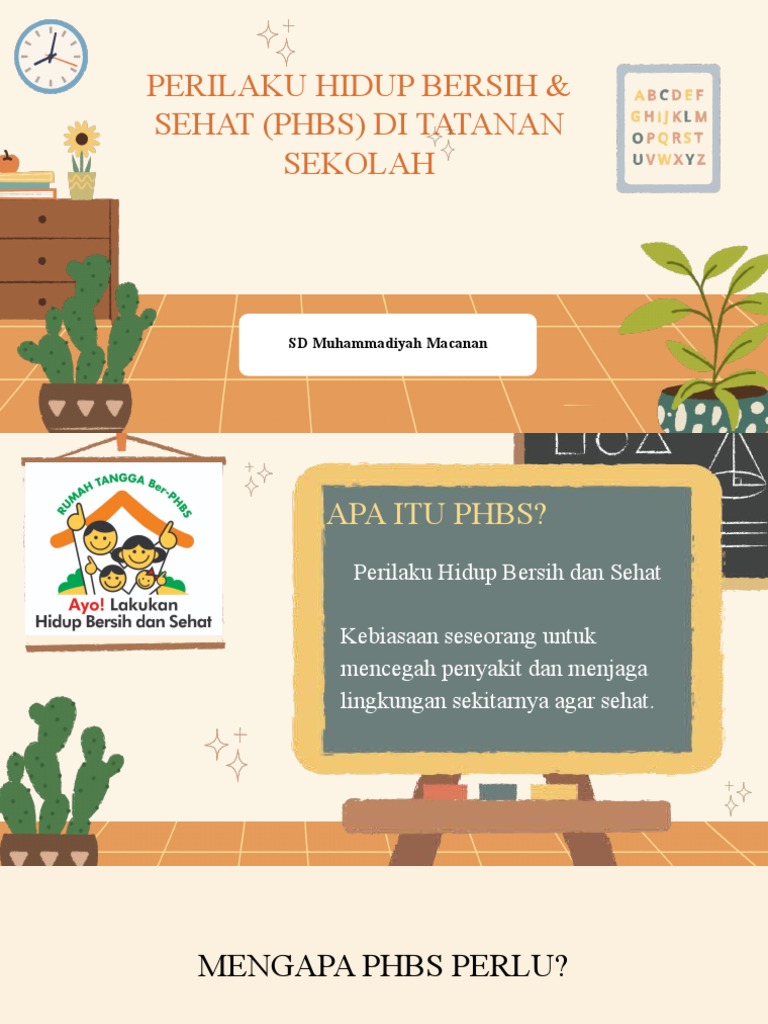 PHBS Di Sekolah | PDF
