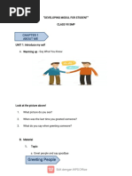 Unit 1, Lesson A "Hello and Good-Bye", IDEN01 | PDF