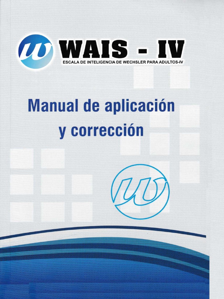Manual Wais IV - Otra Versión Peruano - Removed | PDF