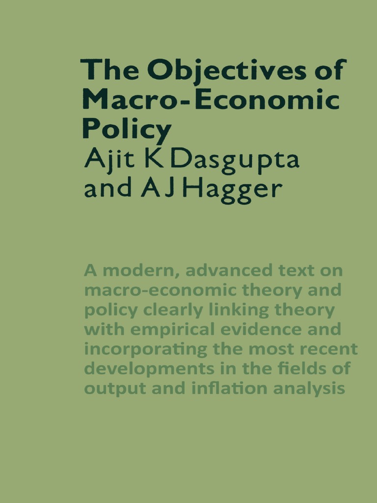 (Ajit K. Dasgupta, A. J. Hagger (Auth.) ) The Objec | PDF | Market ...