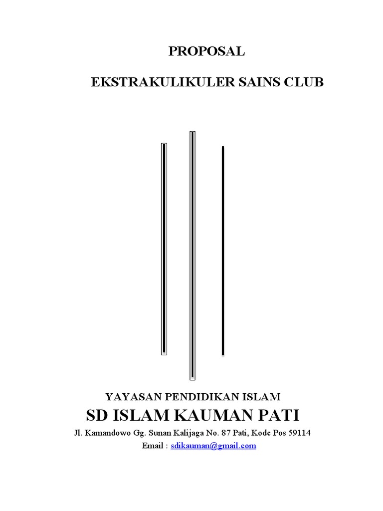 Proposal Pengajuan Ekstrakulikuler | PDF