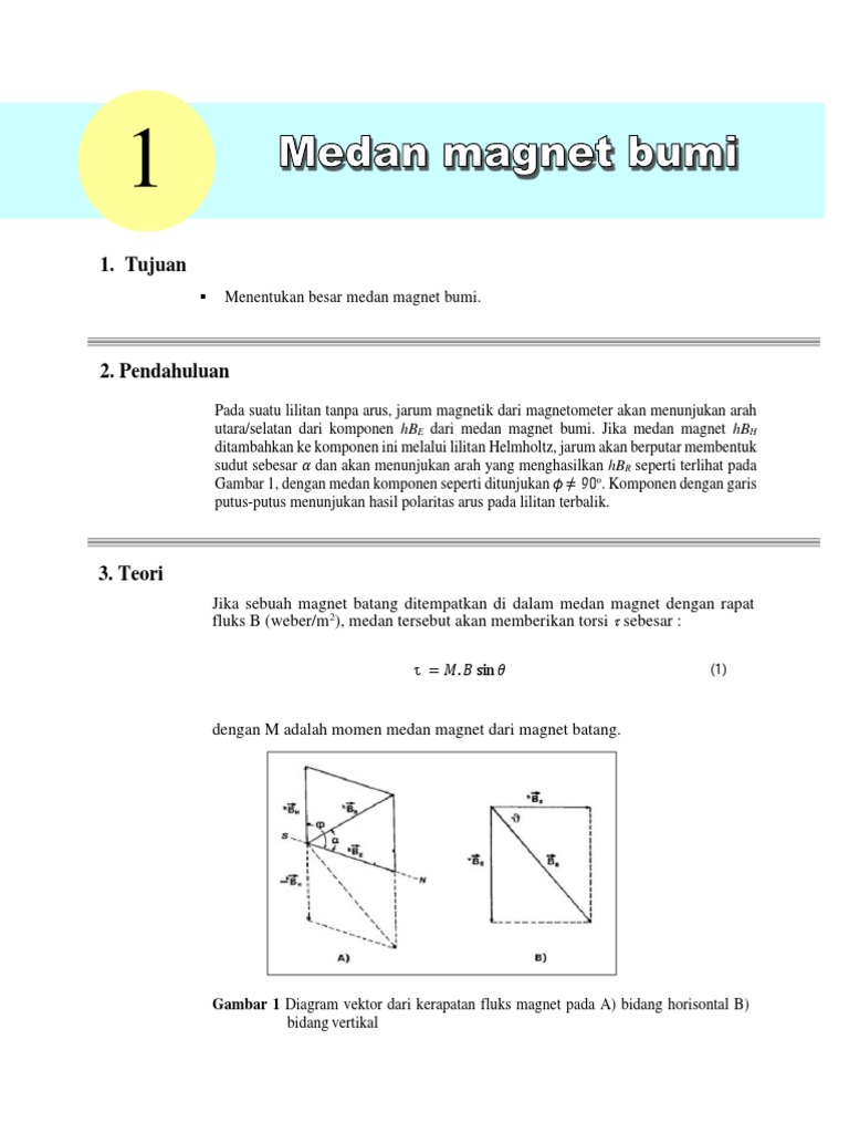 M1 - Medan Magnet Bumi-4 - Salin | PDF