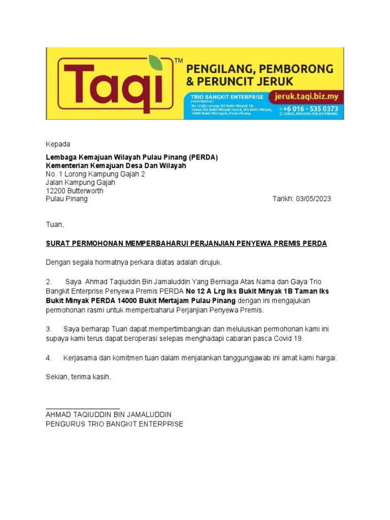 Contoh Surat Lantikan Pekerja | PDF