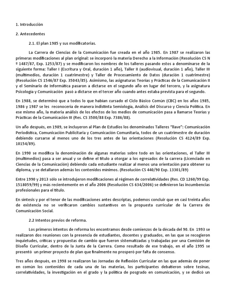 Reforma Plan para Difundir1 | PDF | Plan de estudios | Diseño
