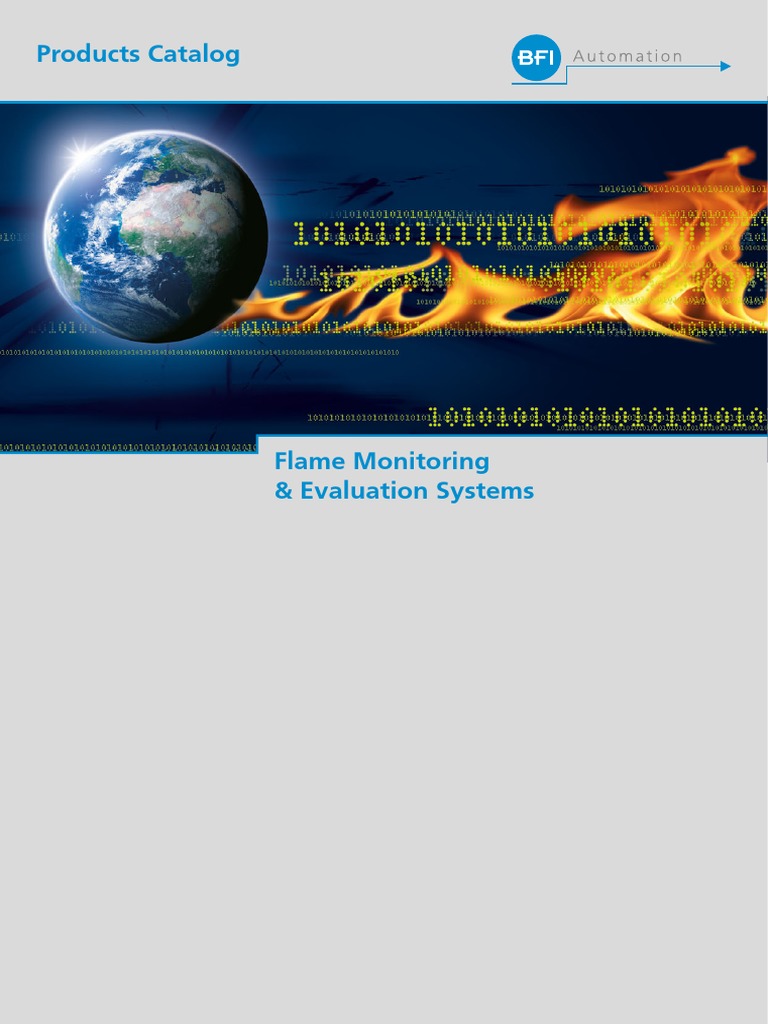 BFI Automation Flame Monitoring Catalog | PDF | Incineration ...