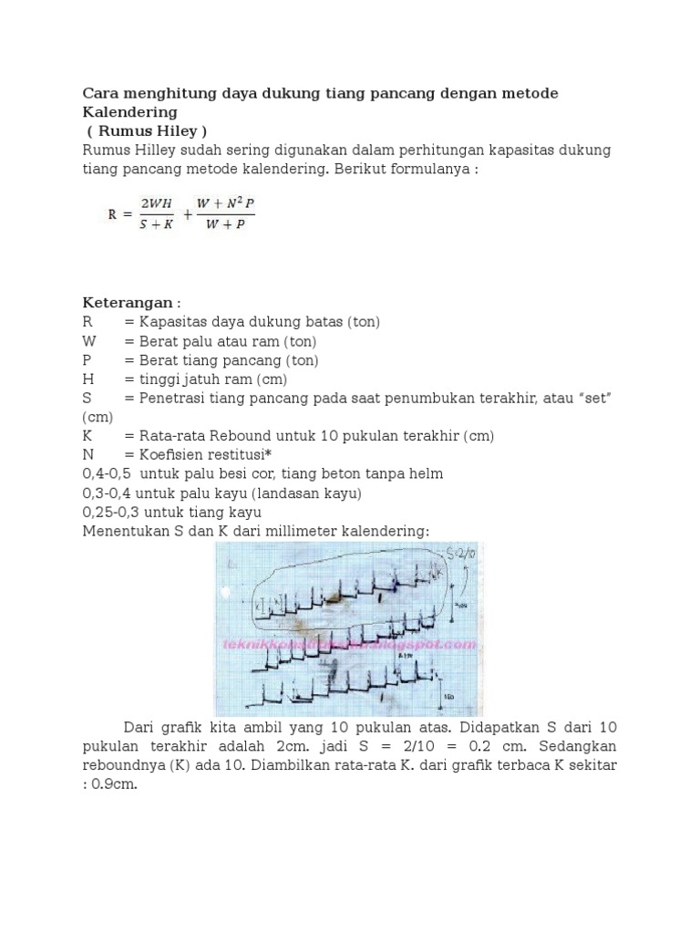525401913-Cara-Menghitung-Daya-Dukung-Tiang-Pancang-Dengan-Metode ...