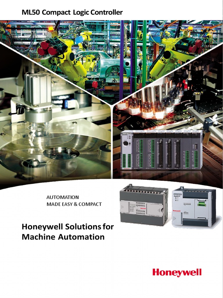 ML50 Series Compact Logic Controller | PDF | Programmable Logic ...