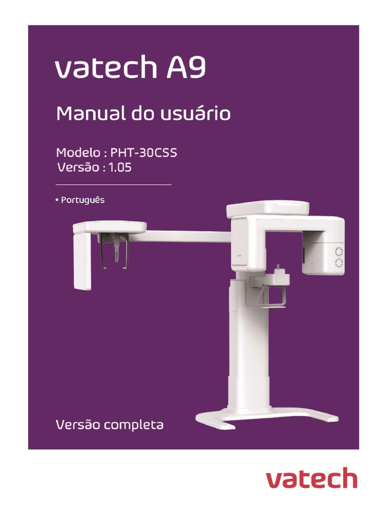 Manual Vatech A9 | PDF | Dente | Odontologia