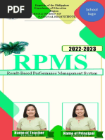 Free Rpms Template Blue 2023 | PDF | Learning | Curriculum
