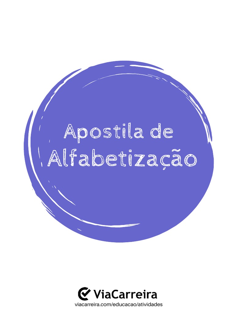 Apostila De Alfabetizacao Pdf