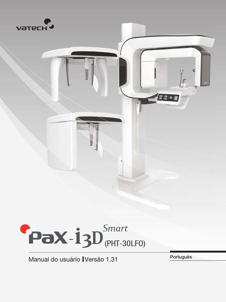 Manual Vatech PaX-i3D Smart | PDF | Relâmpago | Raio X