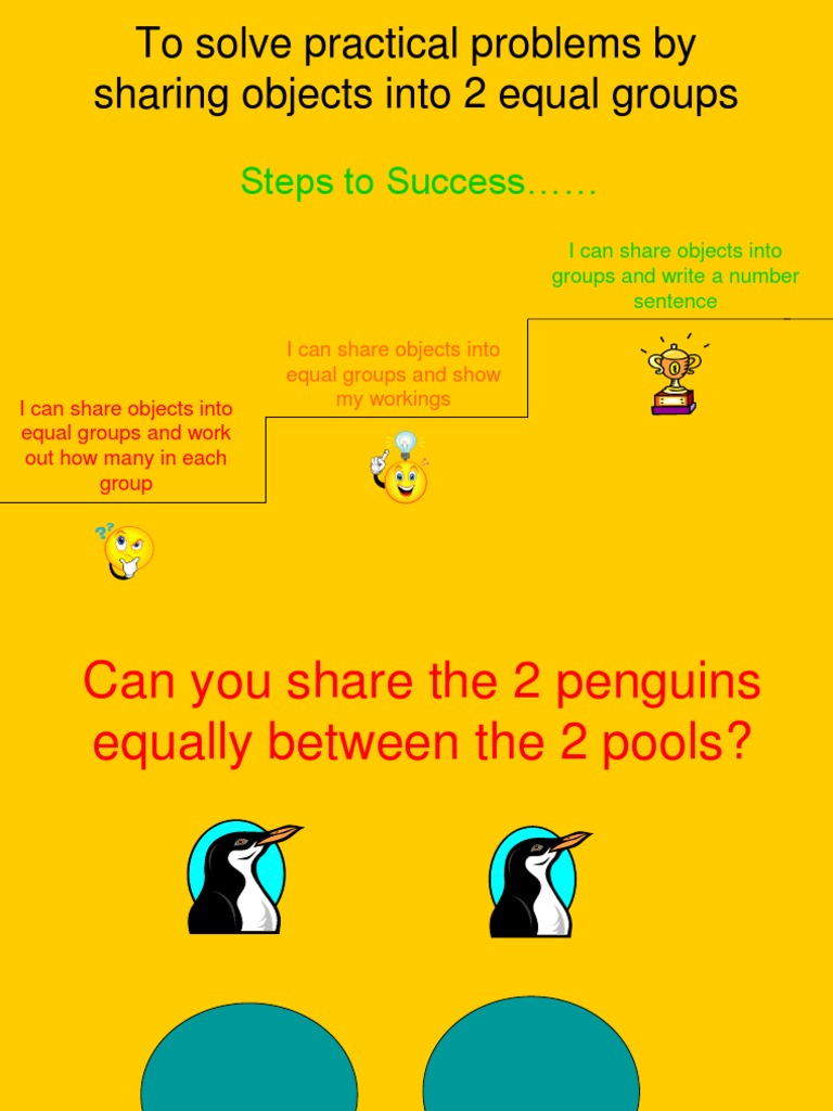 Sharing Objects into Equal Groups | PDF