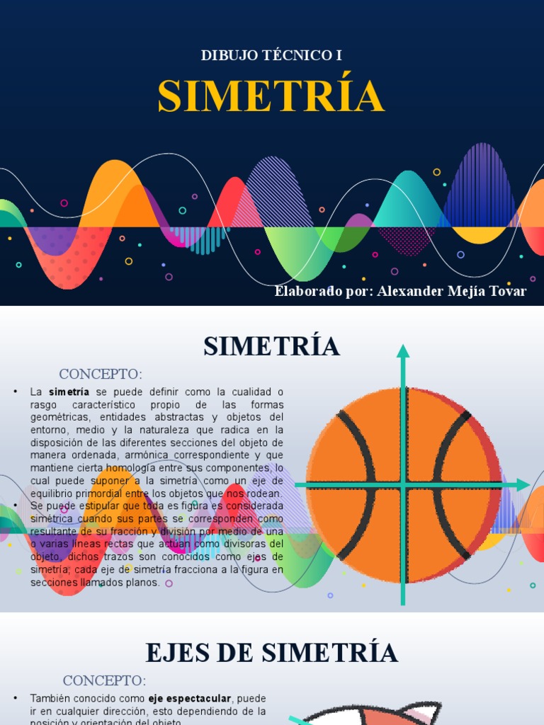 Presentación - Simetría | PDF | Simetría | Tecnicas artisticas