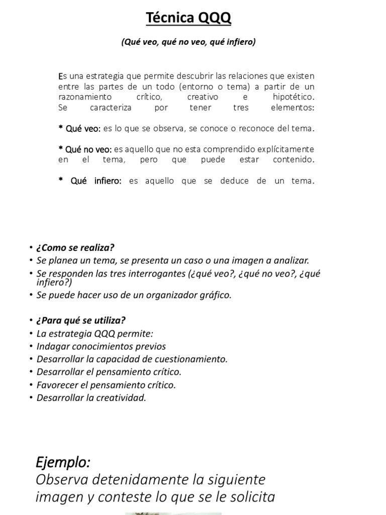 Tecnica QQQ | PDF