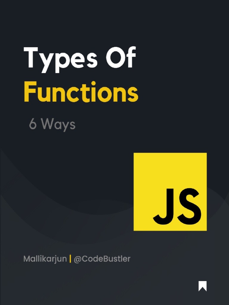 Tipos de função JS | PDF