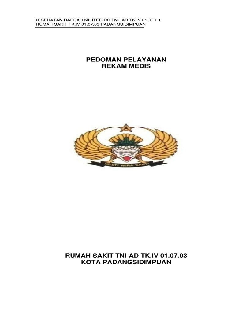 Pedoman Rekam Medis RM 5 A | PDF