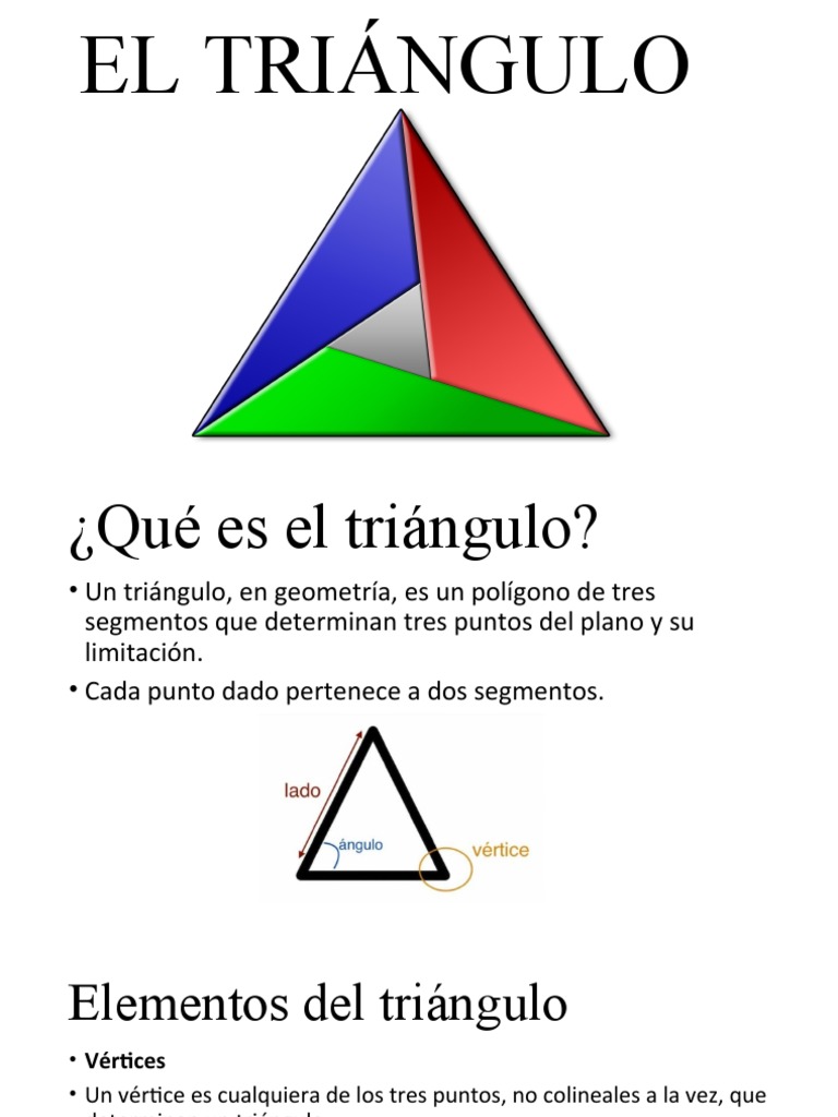 El Triangulo 2 | PDF | Triángulo | Geometría euclidiana