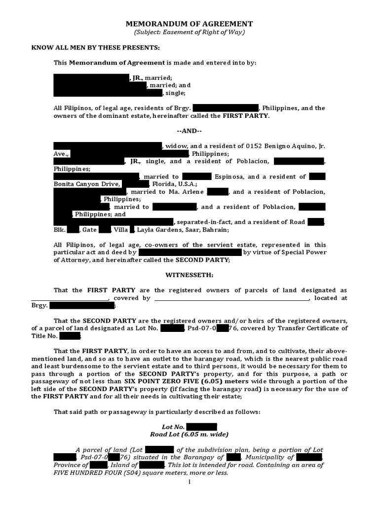 Sample MOA | PDF | Politics | Law