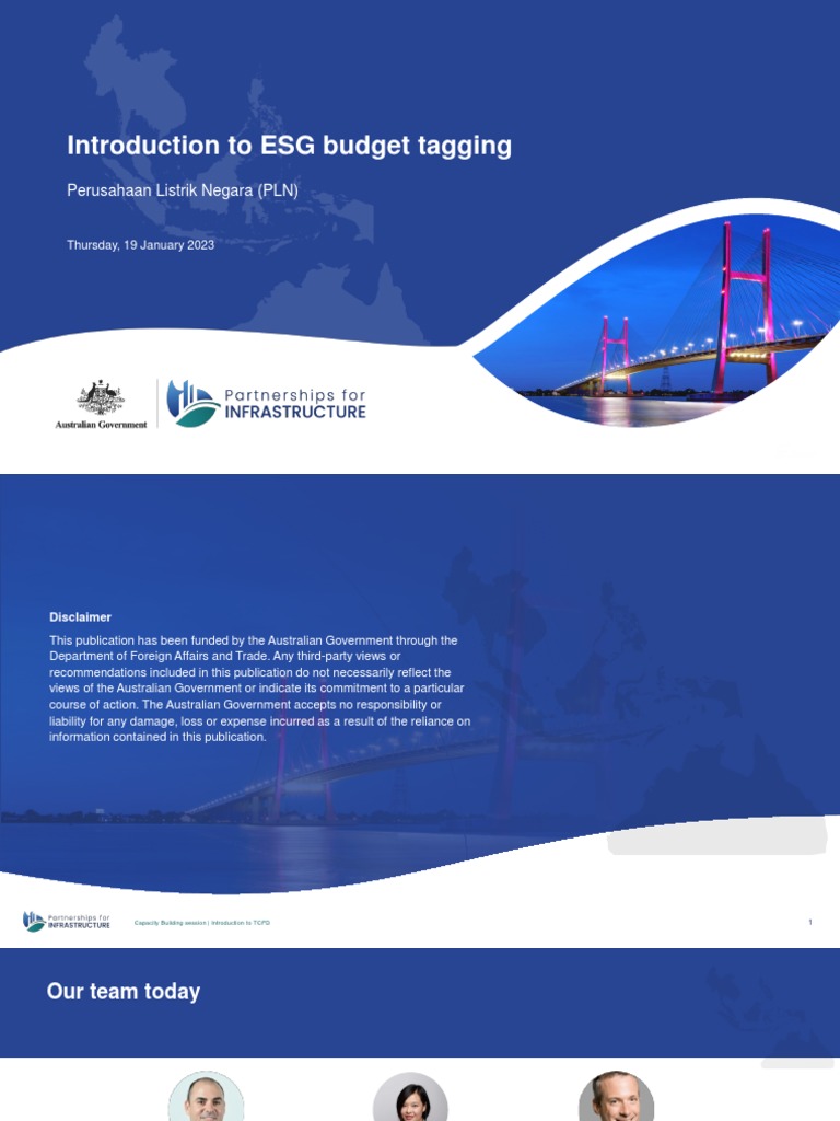 ESG Budget Tagging Overview in Indonesia | PDF