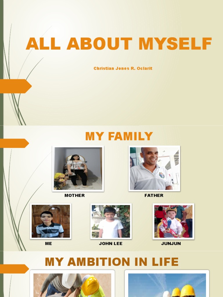 All About Myself | PDF