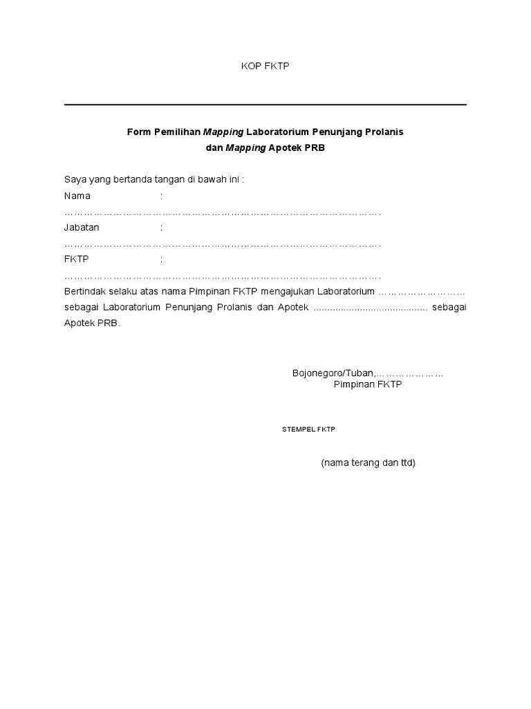 263 Form Mapping Apotek Dan Lab | PDF | Pengembangan Diri | Kesehatan ... 263 Form Mapping Apotek Dan Lab | PDF | Pengembangan Diri | Kesehatan ...