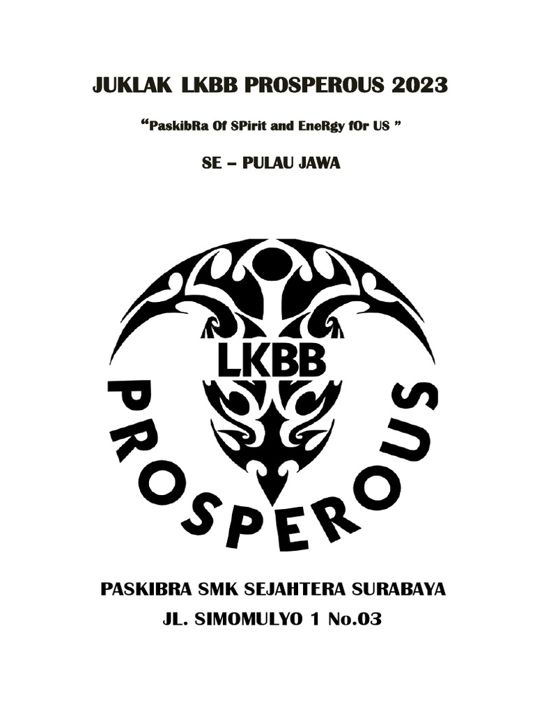 Juklak LKBB Properous 2023 | PDF