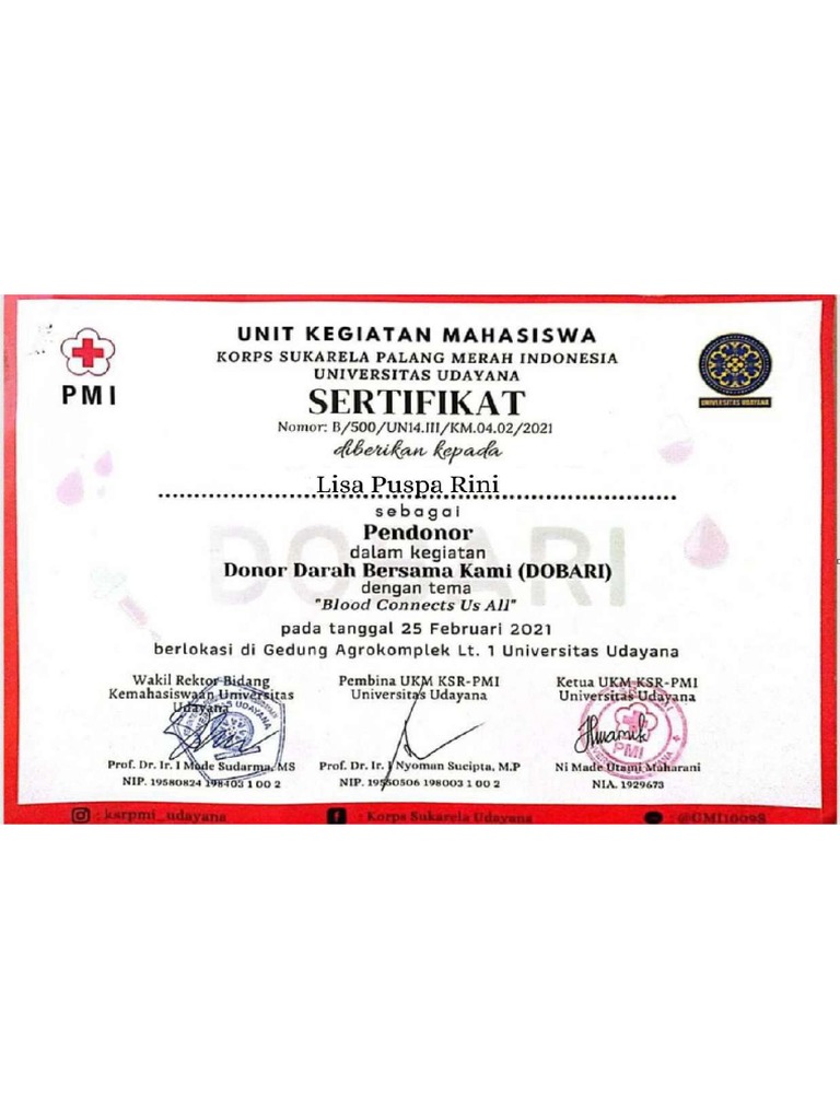 Sertif Pengabdian 3 | PDF