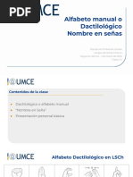 Abecedario Lengua de Señas Colombiana LSC | PDF