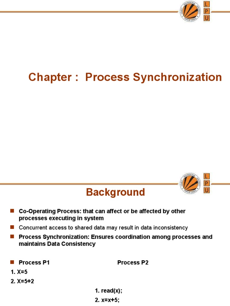 OS Process Synchronization Unit 3 | PDF | Process (Computing) | Computing OS Process Synchronization Unit 3 | PDF | Process (Computing) | Computing