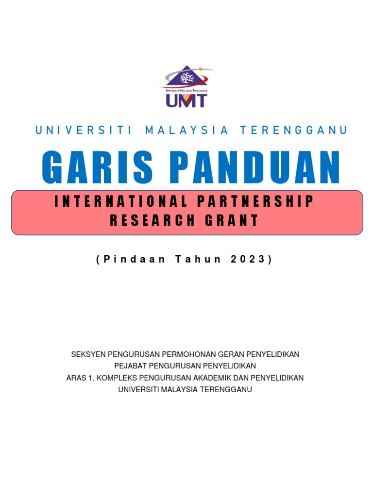 IPRG UMT Garis Panduan Pindaan 2023 | PDF