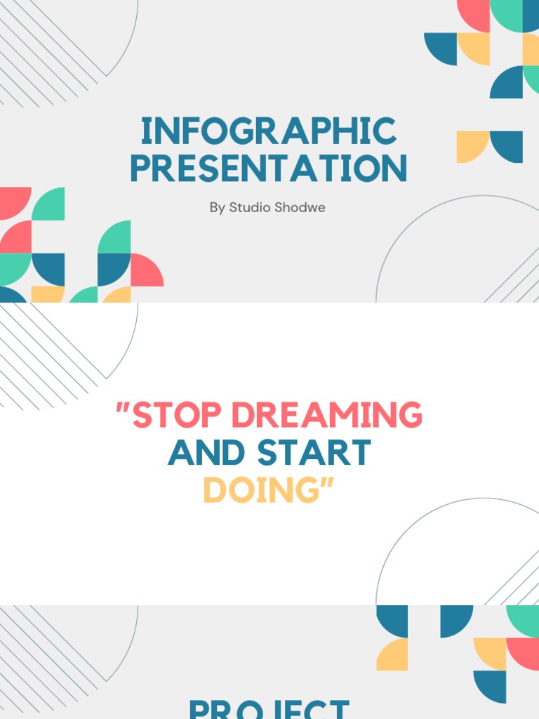 Colorful Modern Business Infographic Presentation | PDF