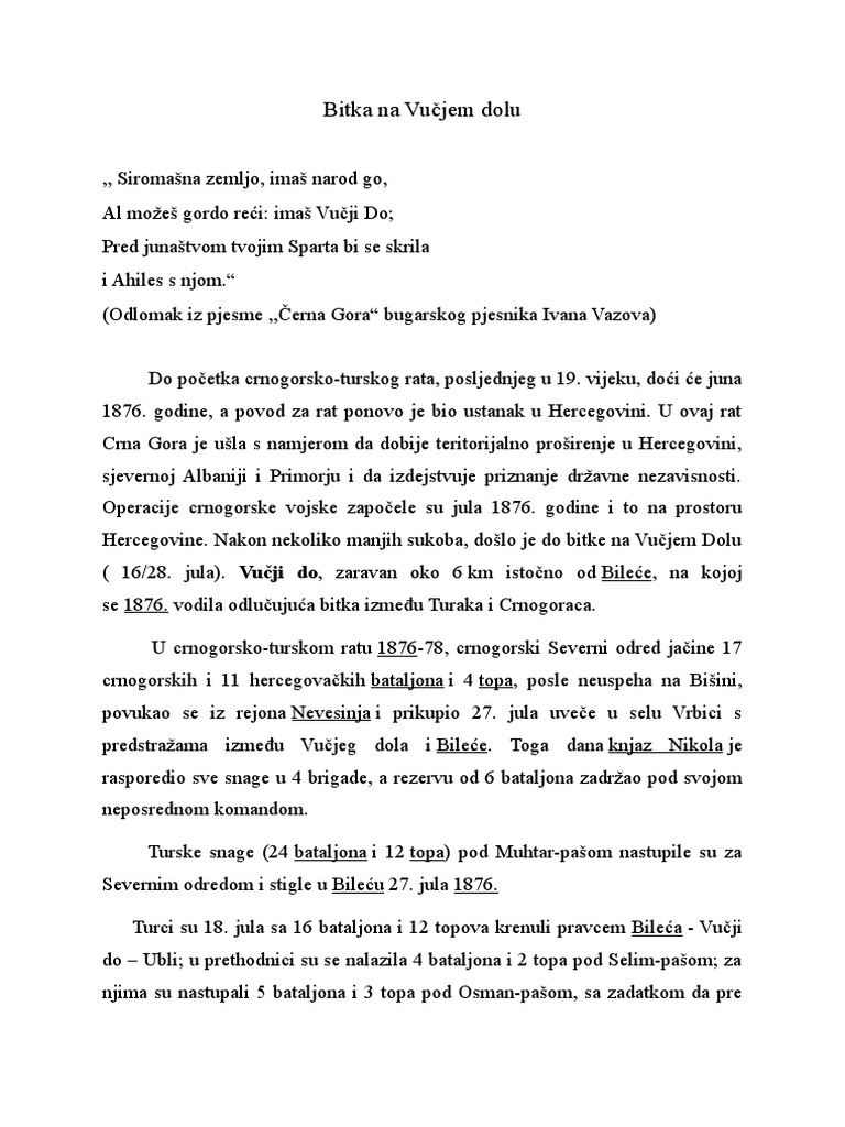 Bitka Na Krusima | PDF